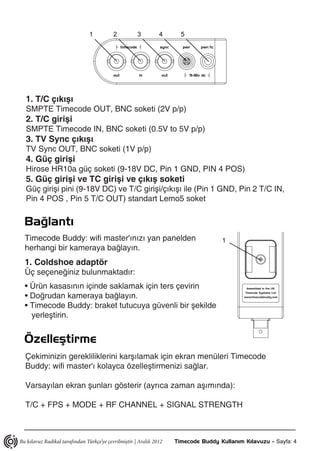 Time code buddy tr | PDF
