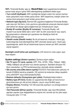 Time code buddy tr | PDF