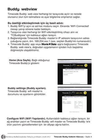 Time code buddy tr | PDF