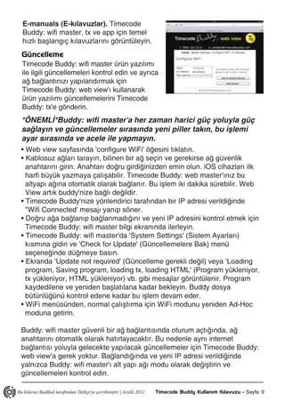 Time code buddy tr | PDF