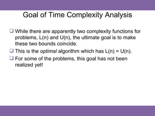 Time complexity | PPT