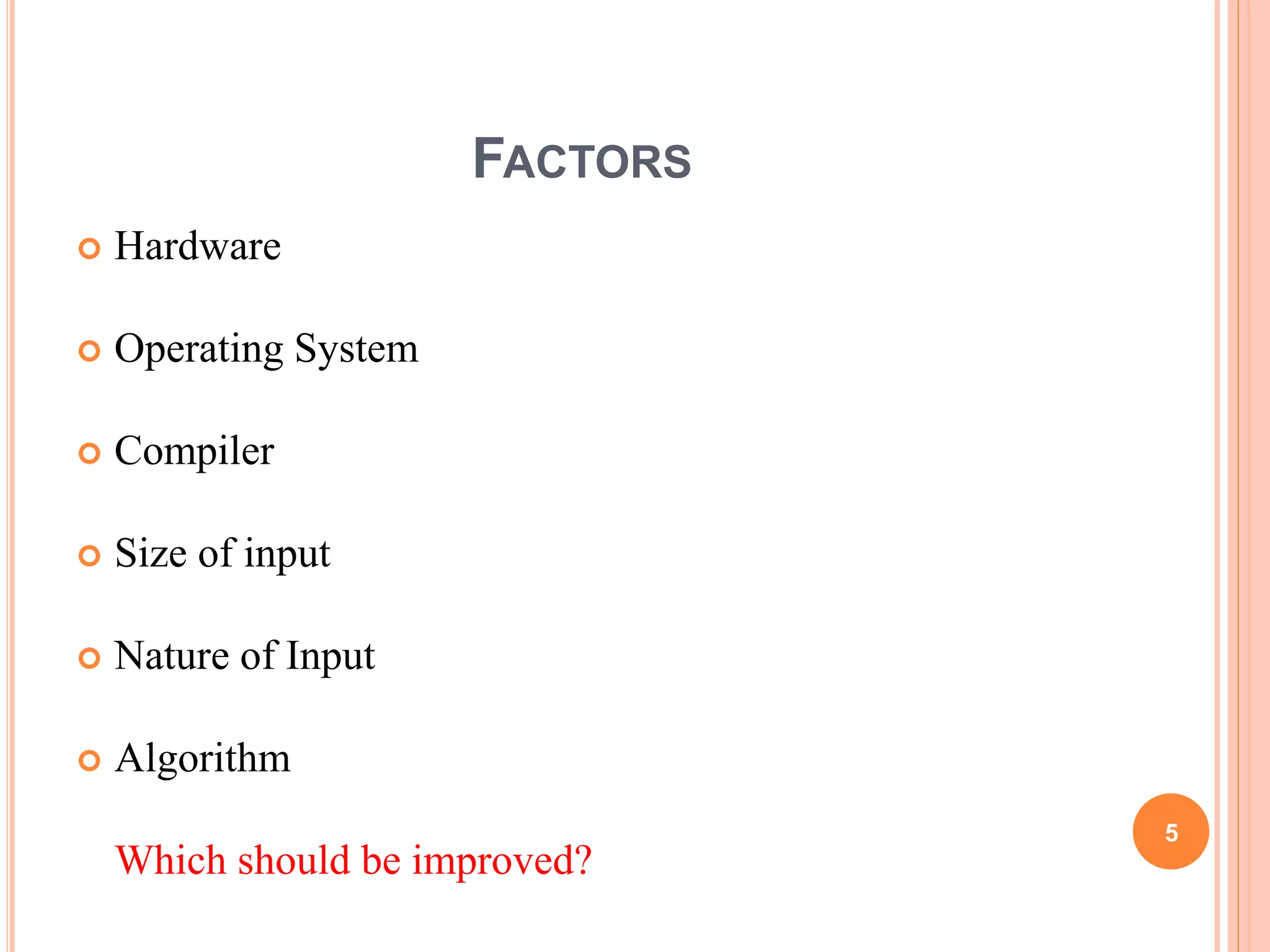 Time complexity.ppt | Programming Languages | Computing