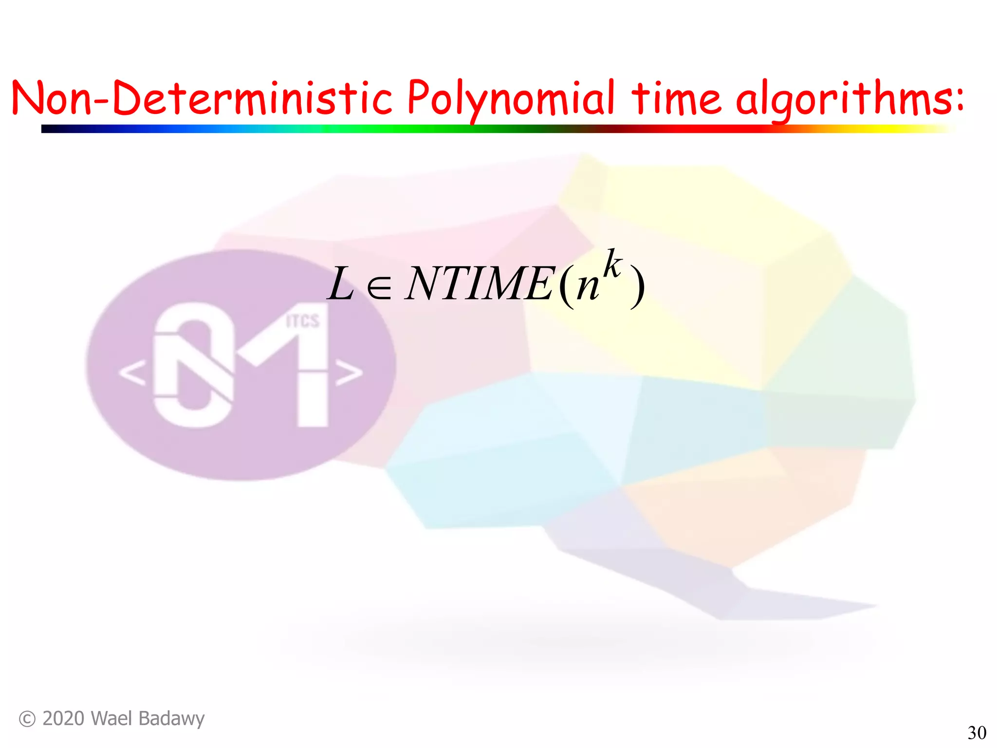 Time complexity | PDF