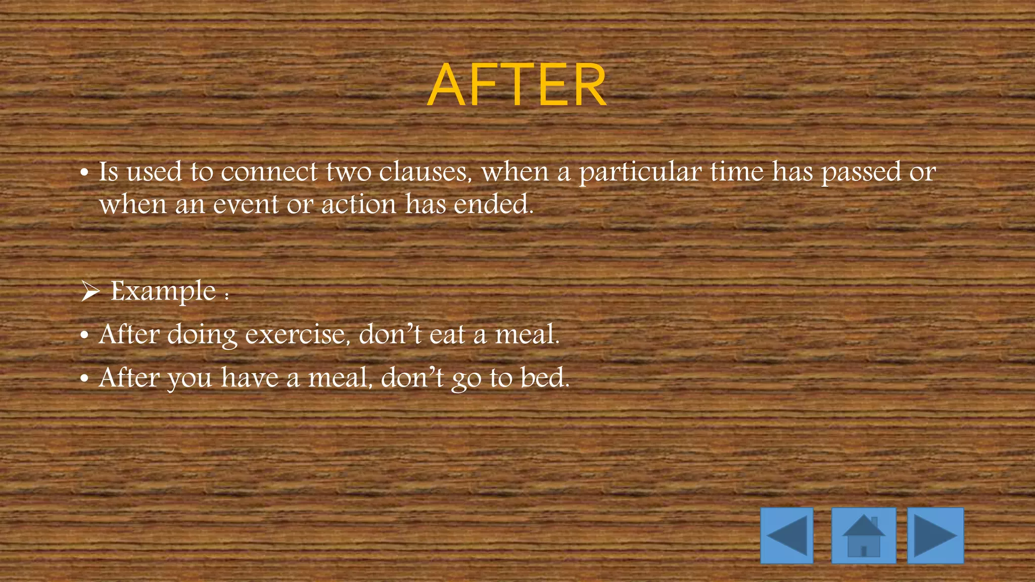 Time Conjunction | PPTX