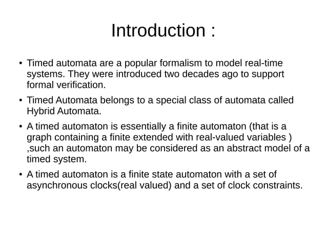 Timed automata | PDF