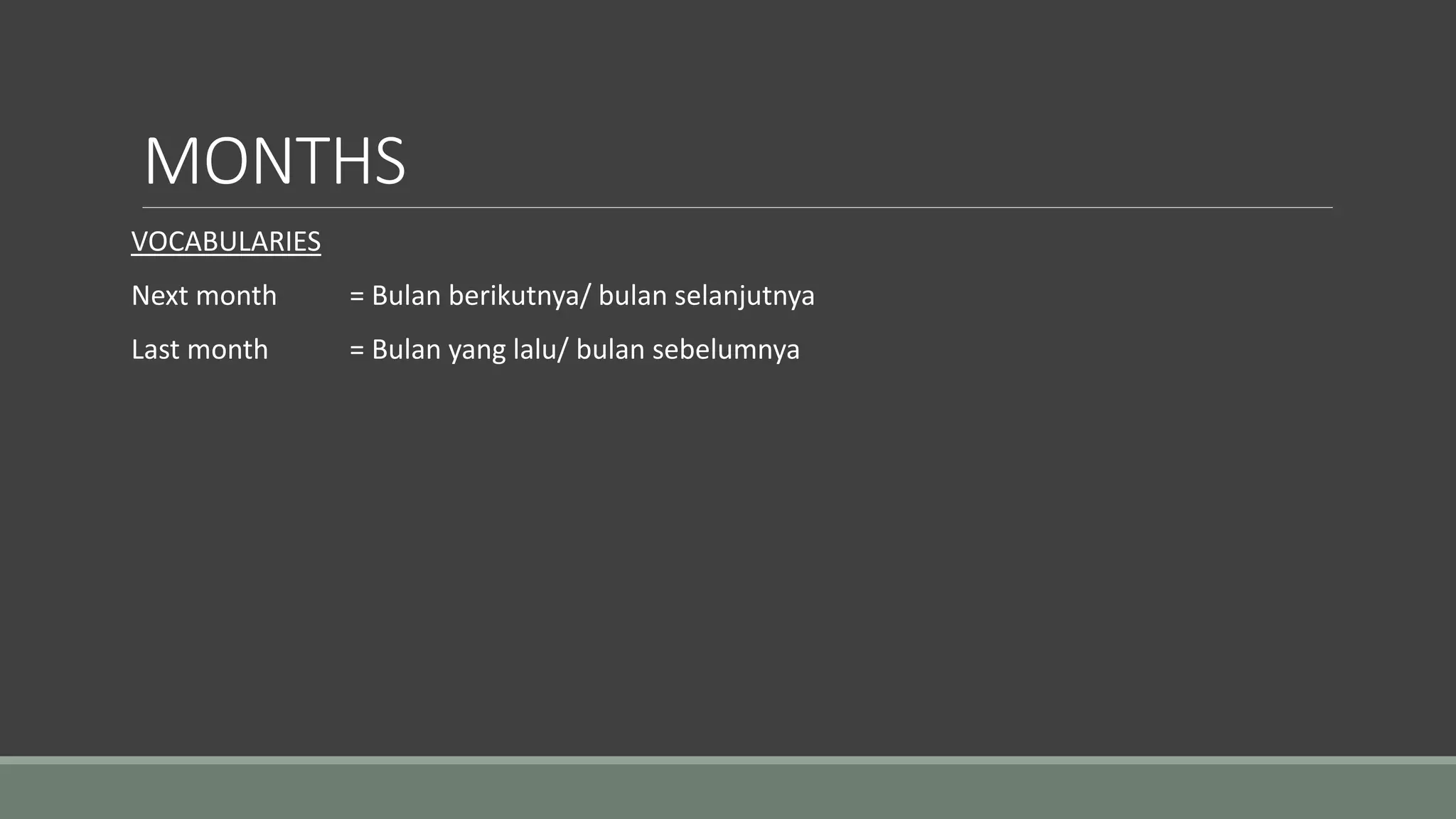 Time, days, months, dates, and years (ppt) | PPTX