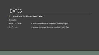 Times, Days, Months, and Years expression.pptx