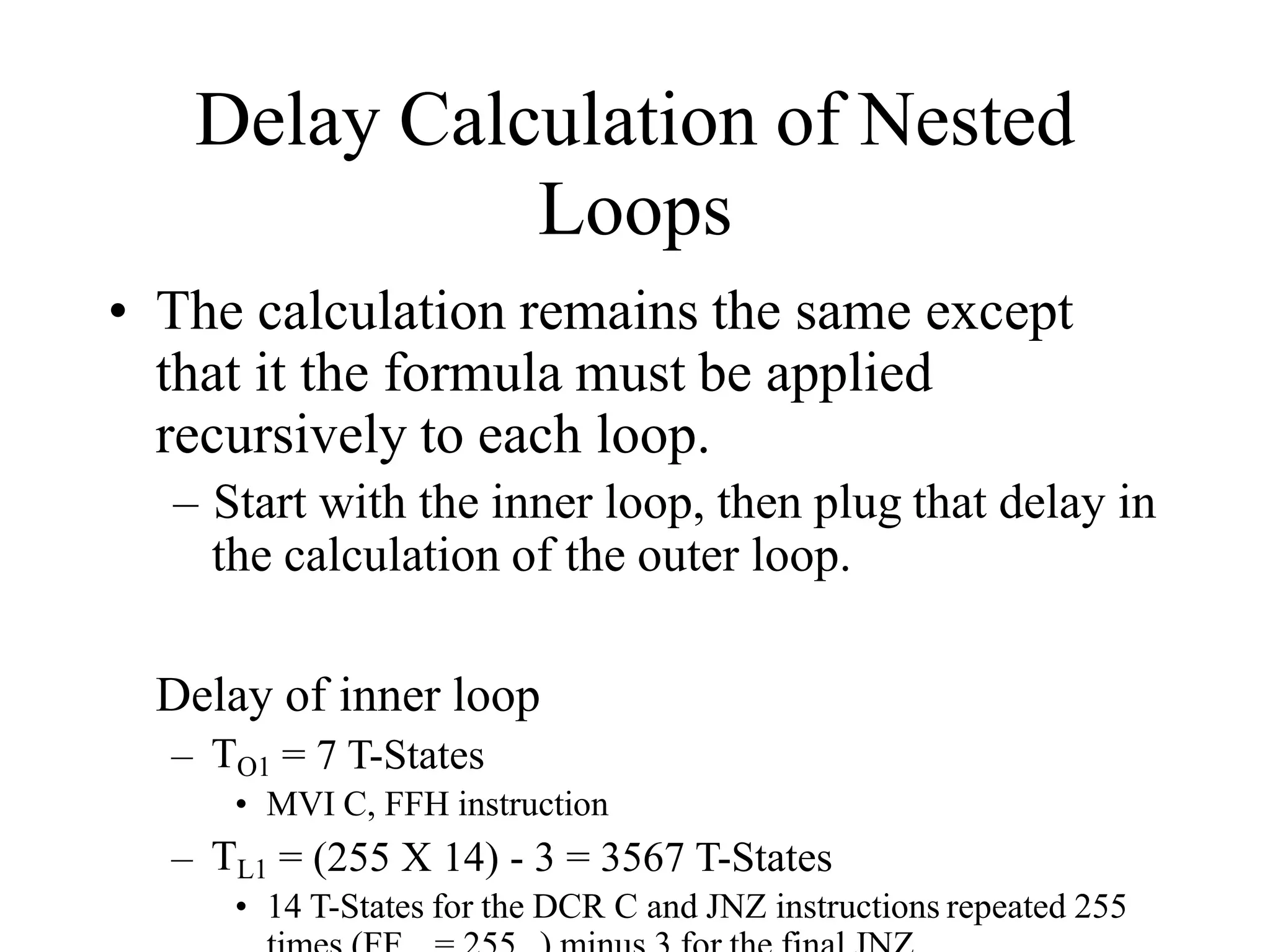 Time delays & counter.ppt