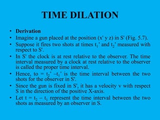 Time dilation | PPTX