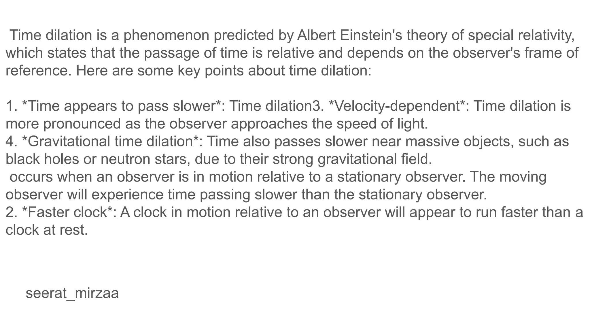 Time Dilation modern physics by seeratmirza.pdf