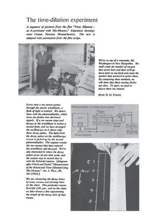 Time dilation mu meson | PDF