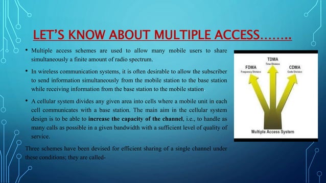Time division multiple access | PPT