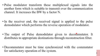 Time Division Multiplexing. And block diagram of Time Division ...