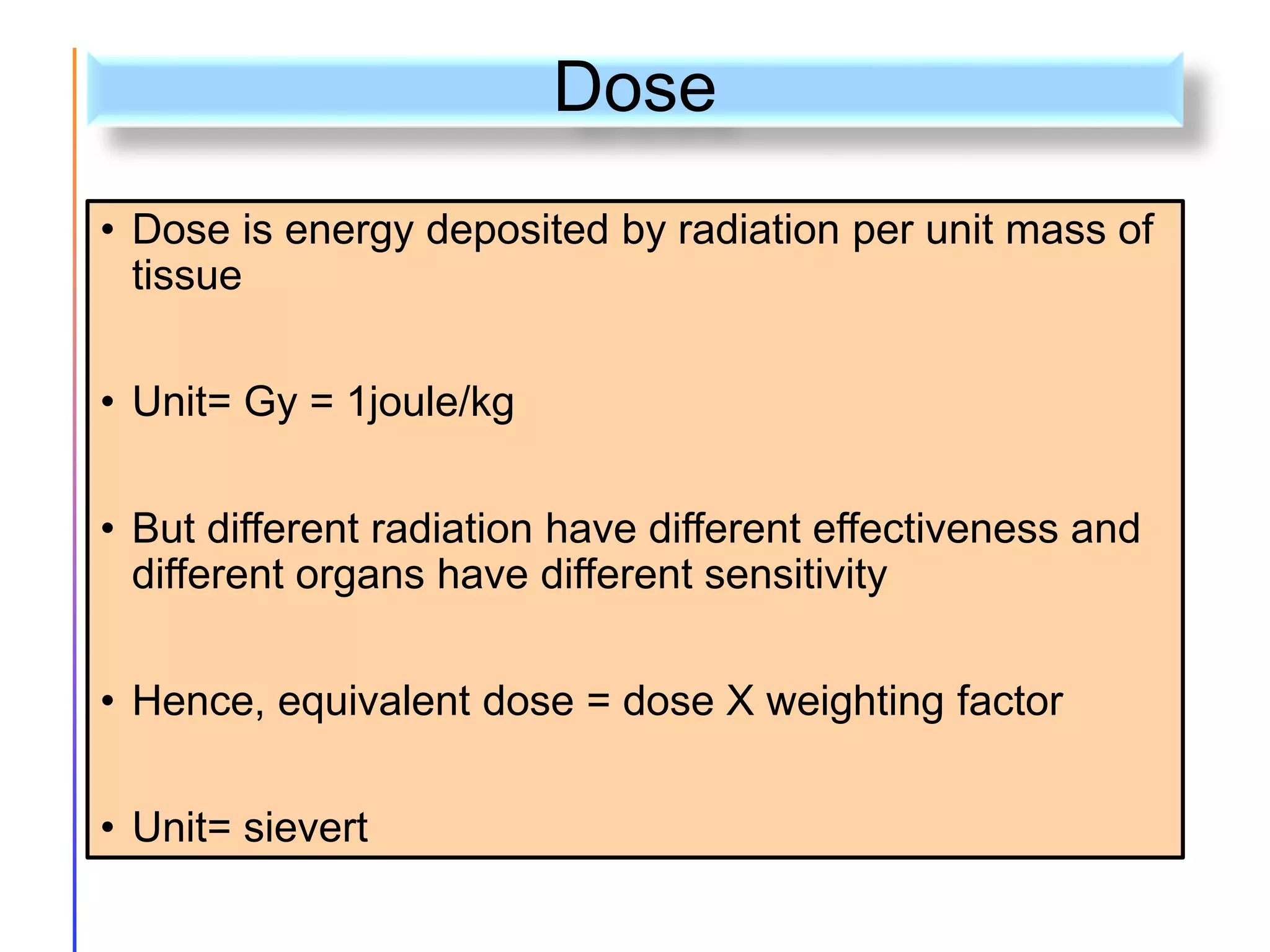 Time, dose and fractionation | PPTX