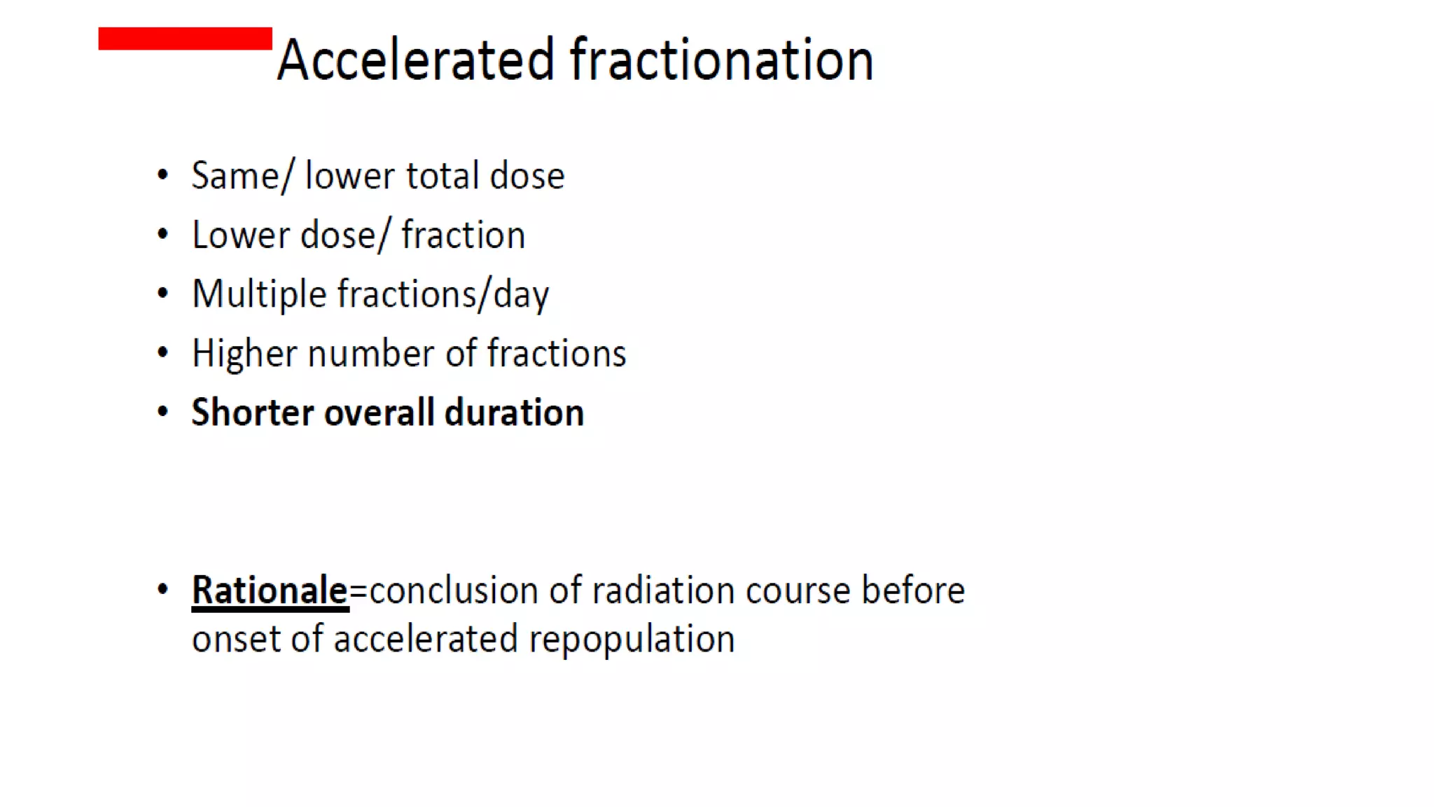 TIME DOSE & FRACTIONATION | PPTX
