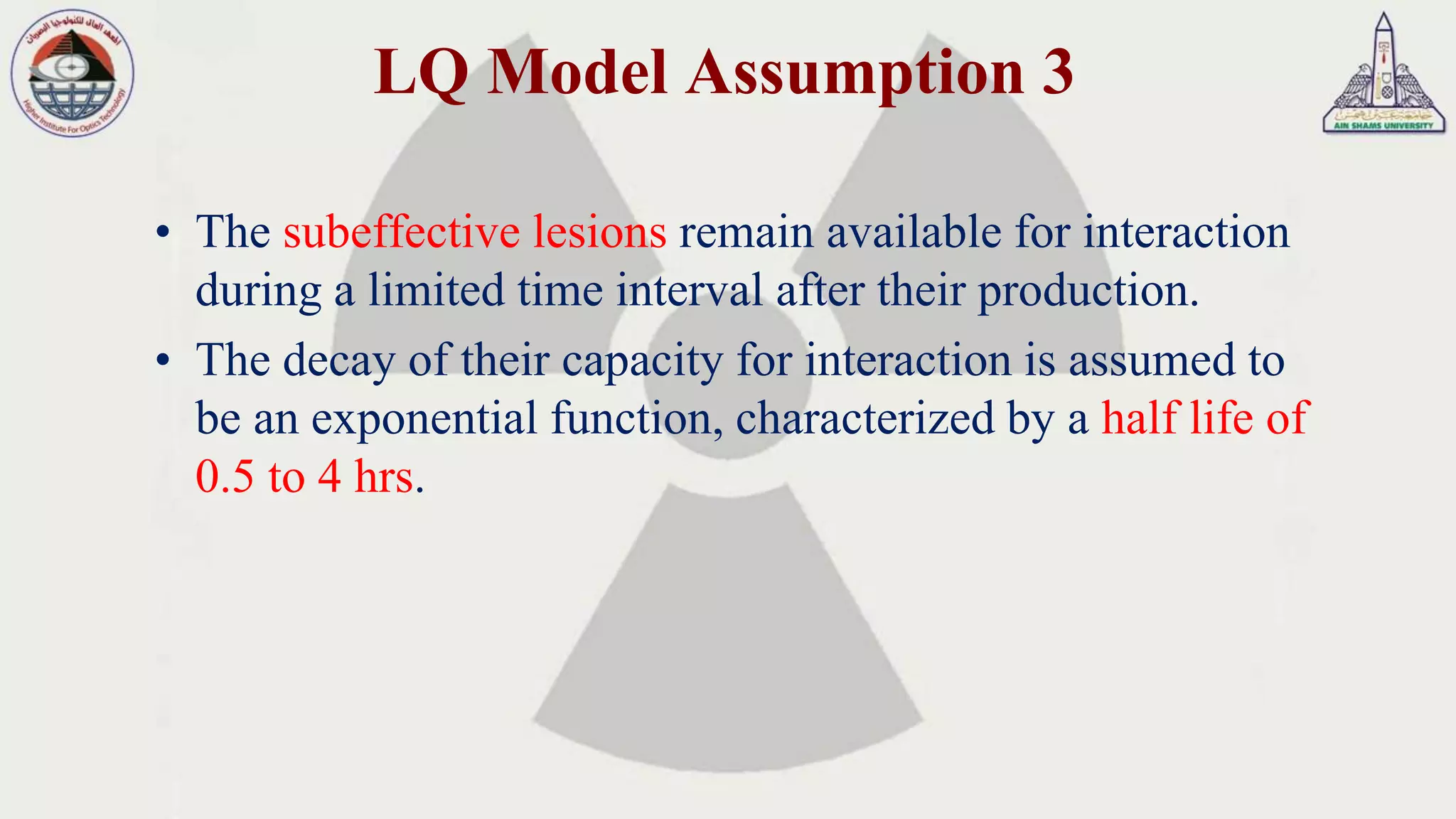 Time dose & fractionation relationship | PDF