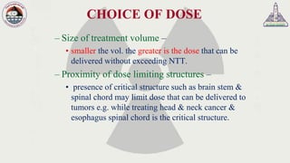 Time dose & fractionation relationship | PDF