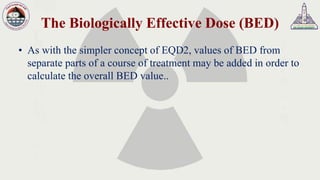 Time dose & fractionation relationship | PDF
