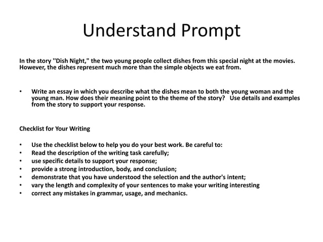 Timed writing calibration #2 | PPT