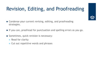 Timed Writing PowerPoint - ODU WCS | PPTX