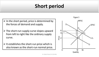 Role of Time Element in Price Determination | PDF