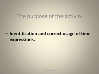 Time expressions | PPTX