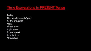 Time expressions | PPT