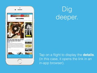 Timefly iOS App Development Presentation | PDF