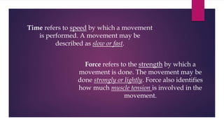 Time, force, and flow | PPTX