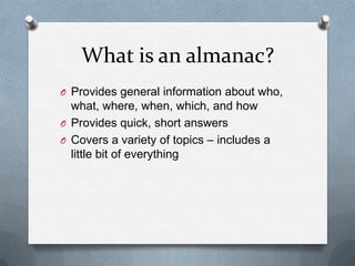 TIME for Kids Almanac | PPTX | Technology & Computing