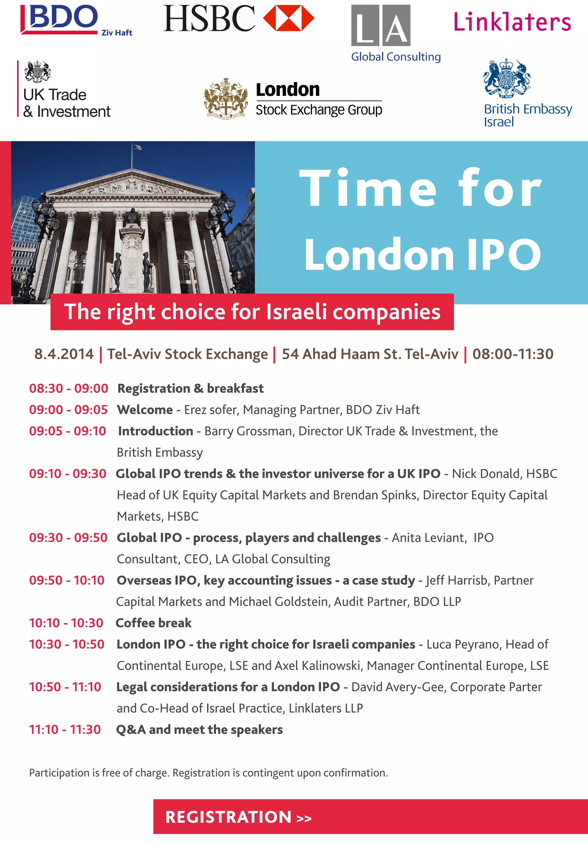 Time for london ipo schedule | PDF | Business Expos & Conferences | Events