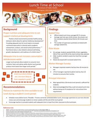 Time for lunch one pager-nutr531-winter 2015 | PDF