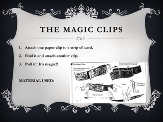 Magic Mini-project | PPTX