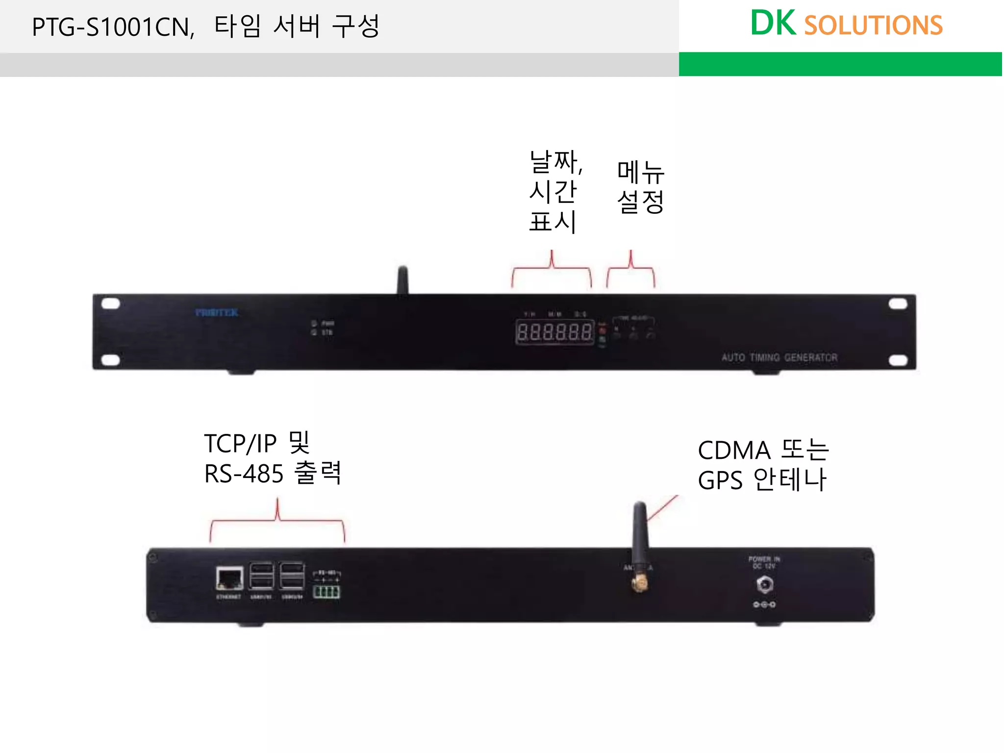 CDMA(GPS) Time generator & sync | PPTX