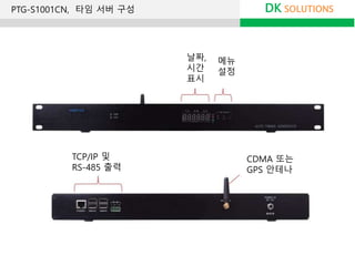CDMA(GPS) Time generator & sync | PPTX