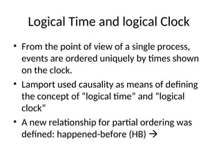 Time Global States -- Distributed System | PPT