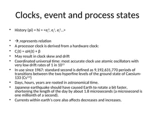 Time Global States -- Distributed System | PPT