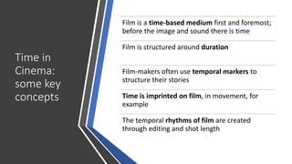 Time in cinema | PPTX