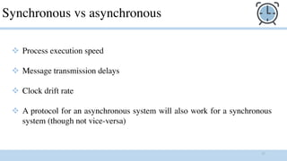 Time in distributed systmes | PDF