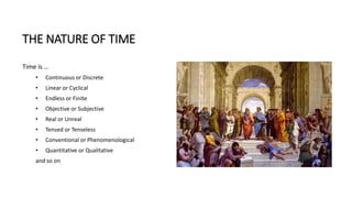 Time in philosophy, physics and psychology | PPT