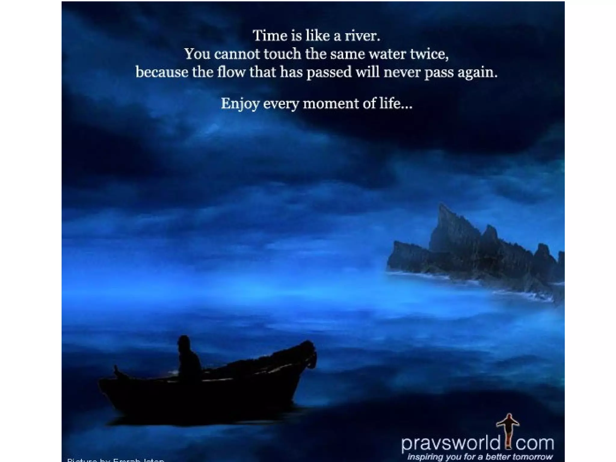 Time is like a river | PPT
