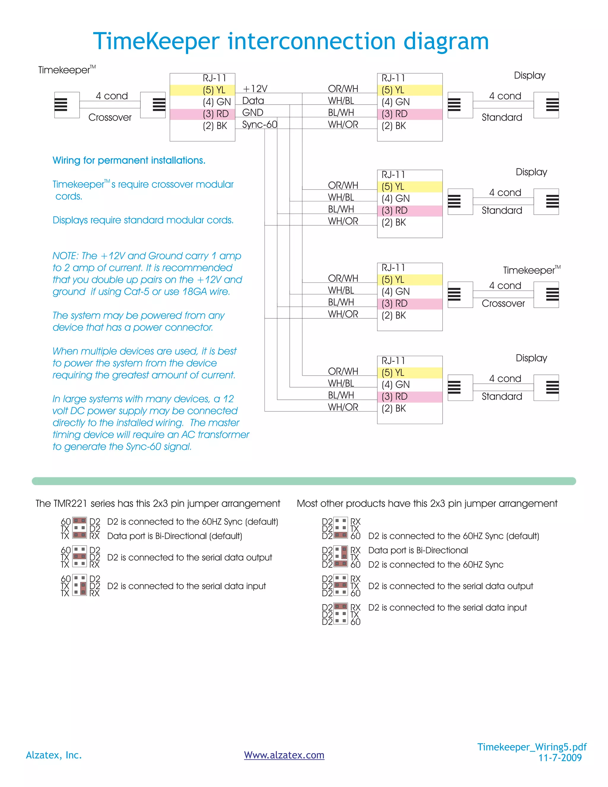 Timekeeper Wiring5 | PDF