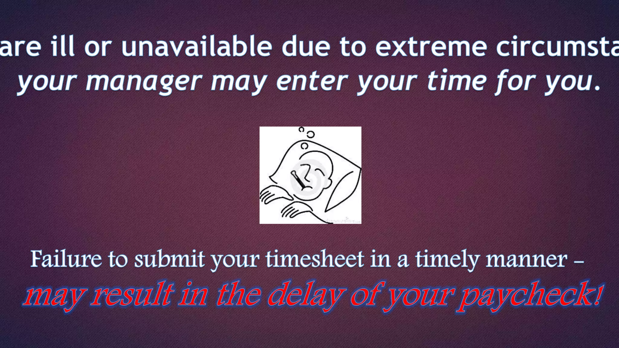 Time keeping policy | PPTX