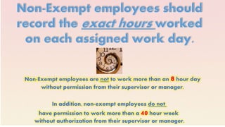 Time keeping policy | PPTX