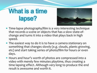 Time lapse | PDF