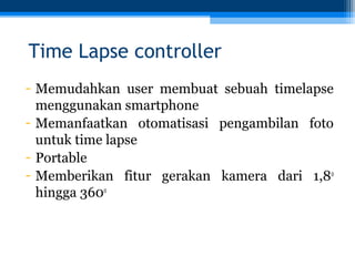 Time lapse controller | PPT