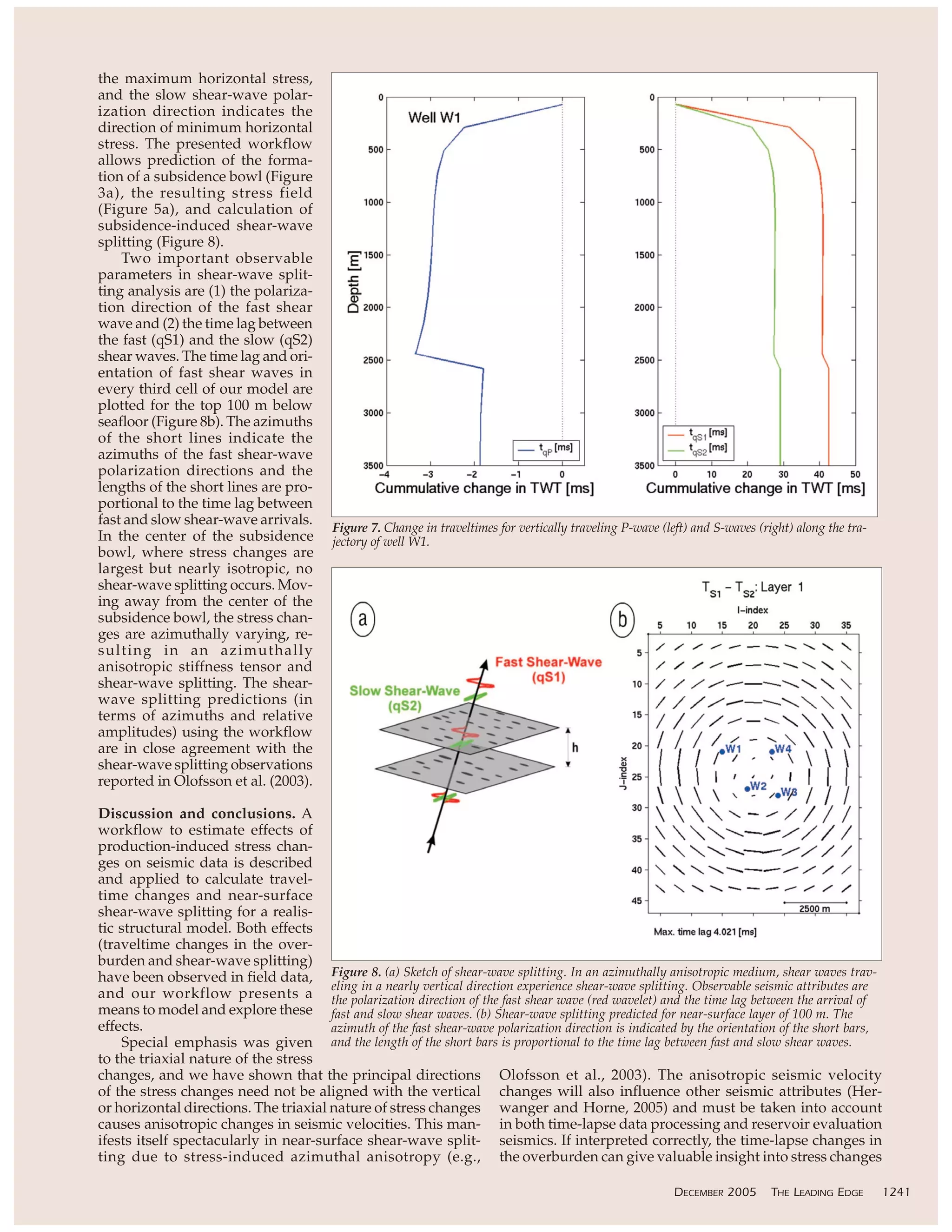 Time-lapse Stress Effects in Seismic Data | PDF