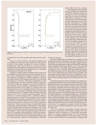 Time-lapse Stress Effects in Seismic Data | PDF