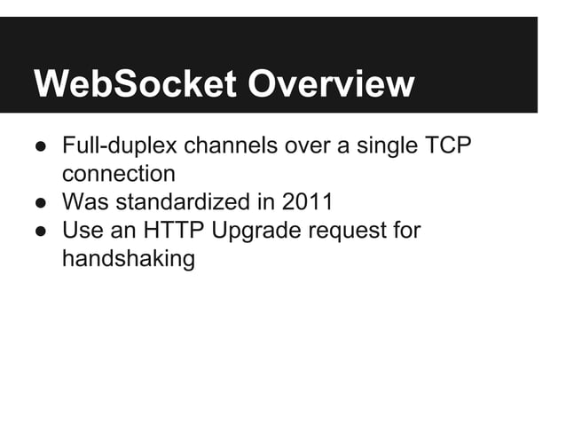 Timeless - Websocket on Rails | PPT