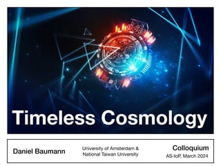 Timeless Cosmology: Towards a Geometric Origin of Cosmological Correlations | PDF